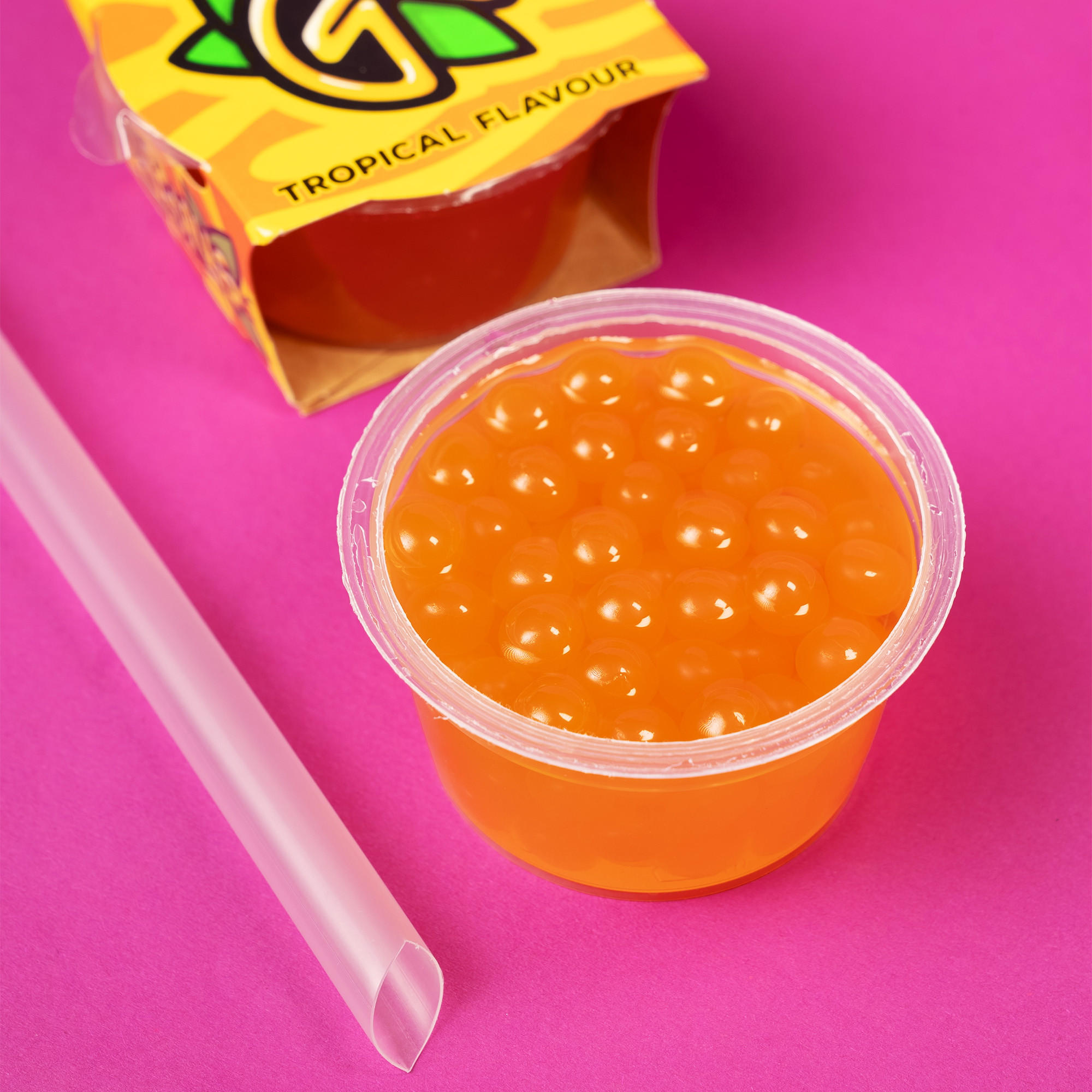 BubbleTea Bubbles Mango | LevlUp