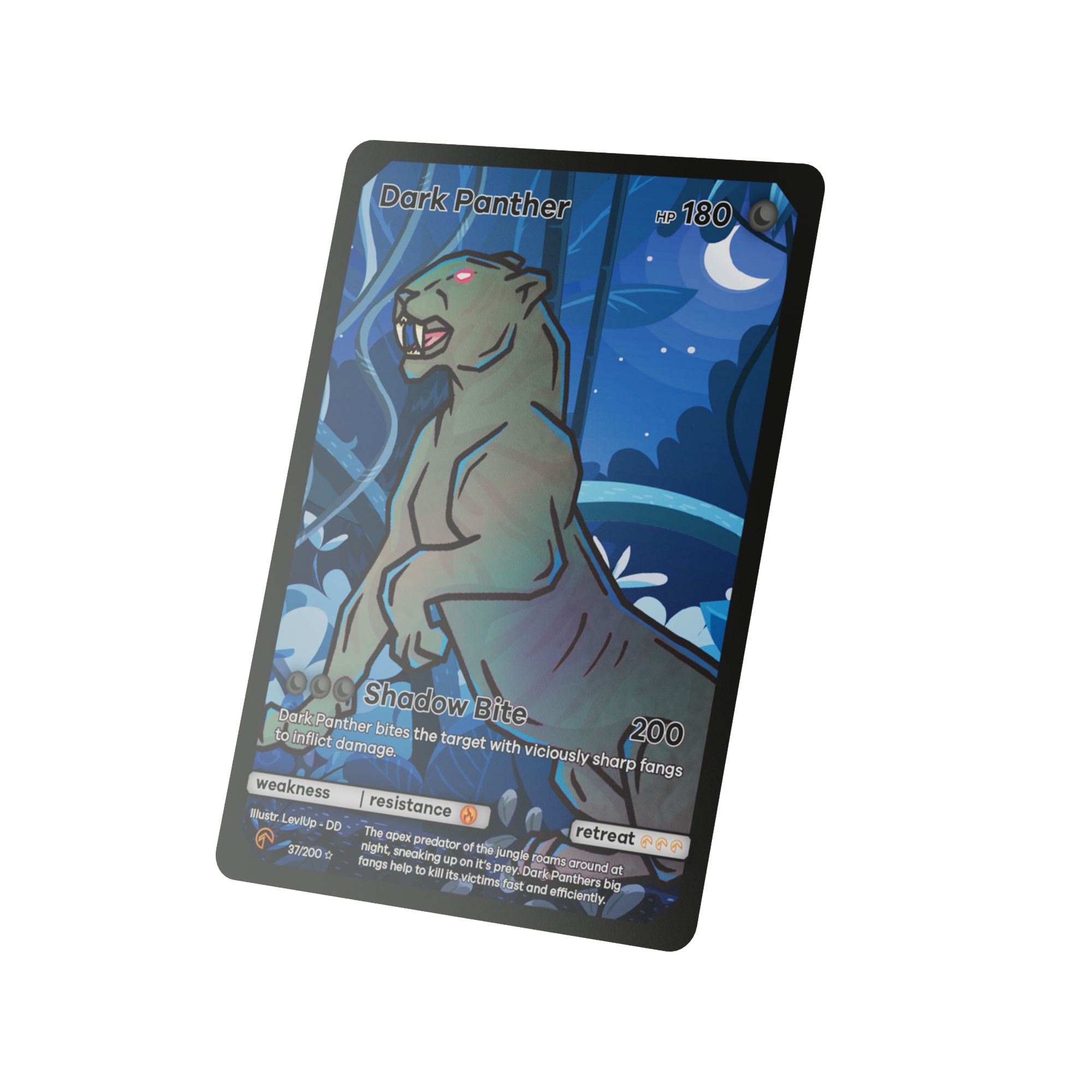 Dark Panther Card | LevlUp IT